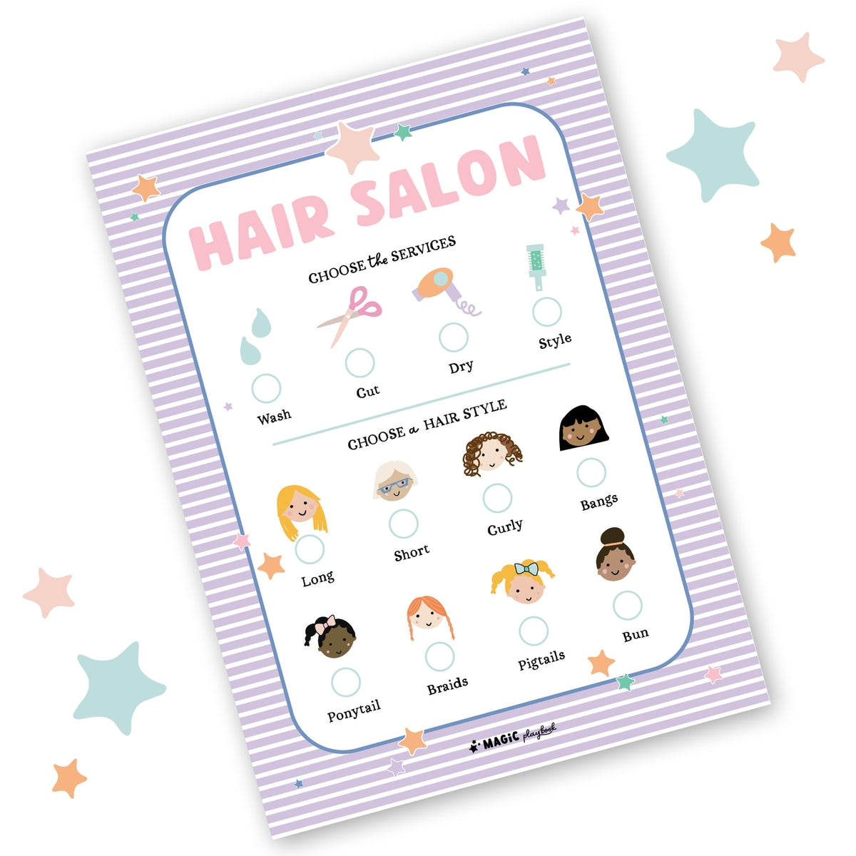 hair salon notepad – Daffodilly
