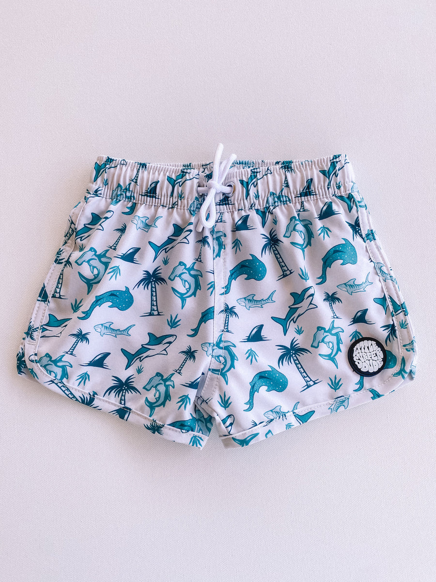 shark swim trunks – Daffodilly