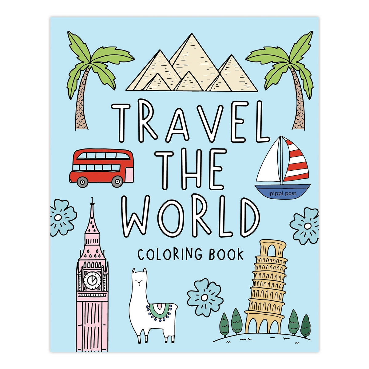 travel the world coloring book – Daffodilly